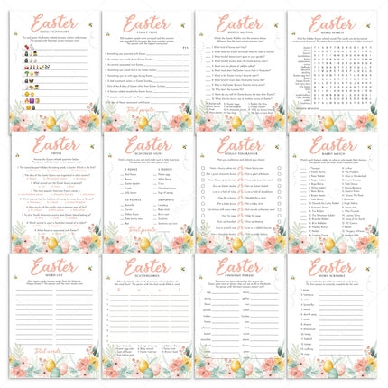 Spring Games and Activities Printable | Springtime Ideas for All Ages ...