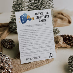 Guess The Christmas Song Printable | Instant Download – LittleSizzle