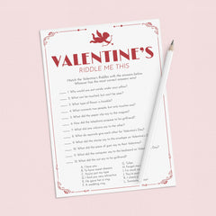 12 Fun Valentine Games Printable | Download Valentine's Party Games ...