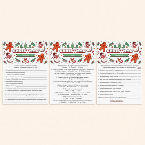 Friendsmas Party Games Bundle Printable | Fun Christmas Games for ...