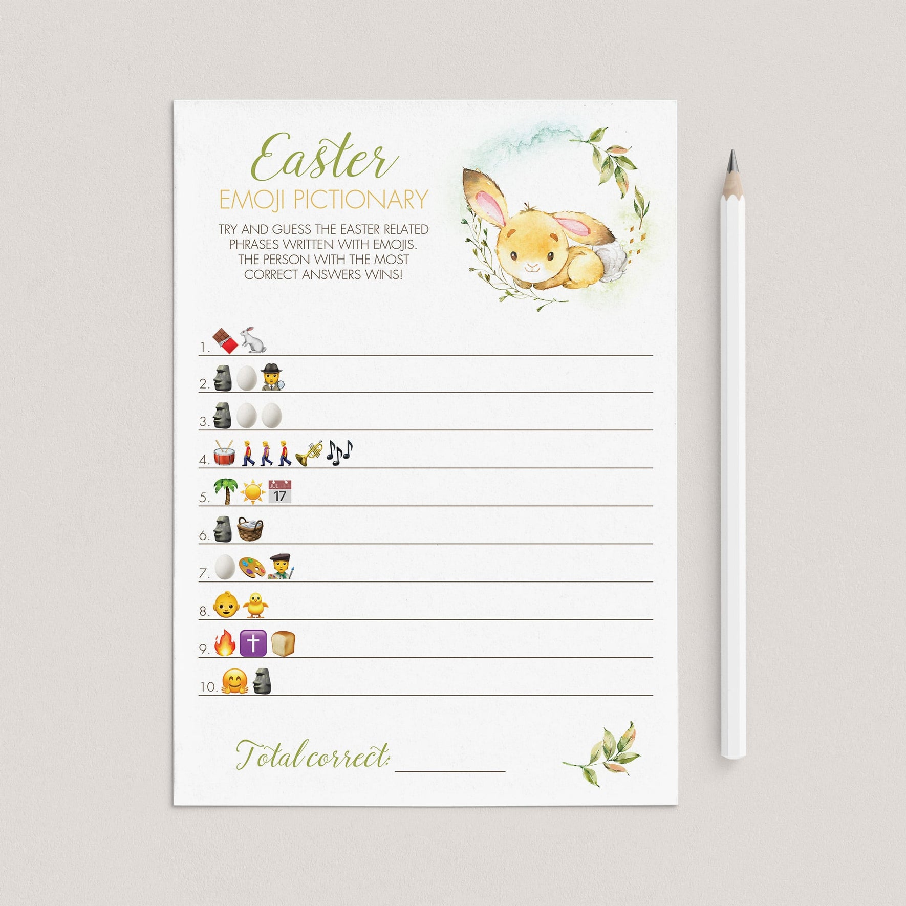 Easter Games and Activities for Kids & Adults | Printable & Virtual ...
