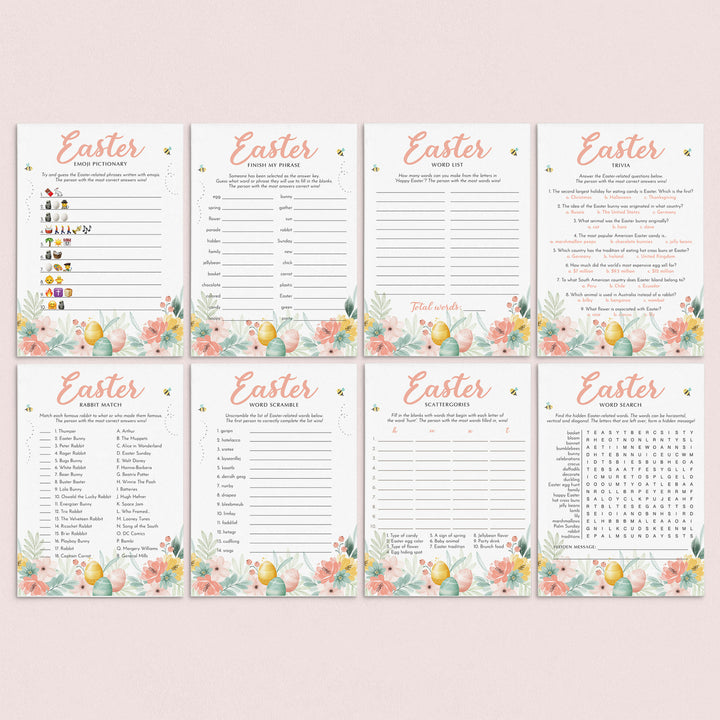 Easter Games and Activities for Kids & Adults | Printable & Virtual ...
