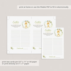 Happy Easter Word List Game | Printable & Virtual | Instant Download ...