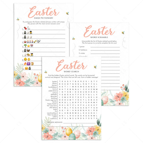 Printable Easter Games for Kids – LittleSizzle