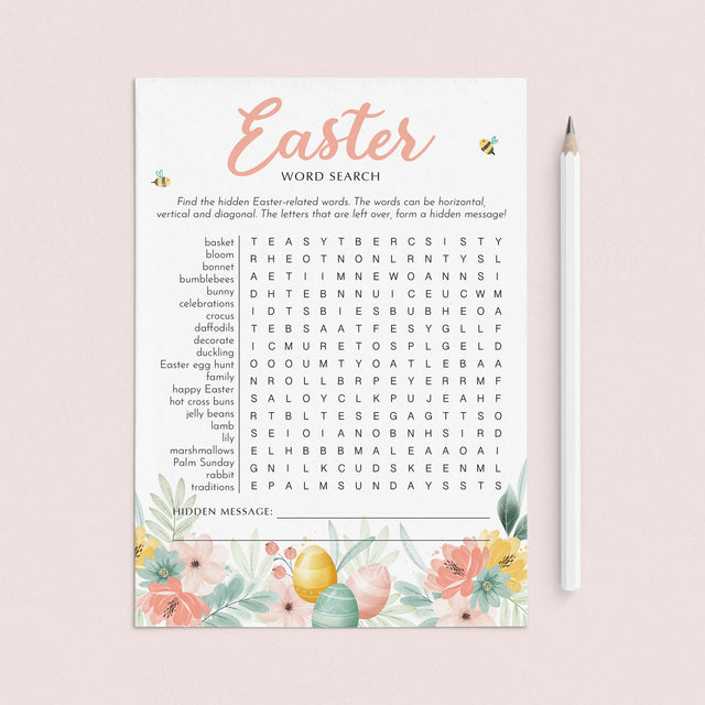 Easter Games and Activities for Kids & Adults | Printable & Virtual ...