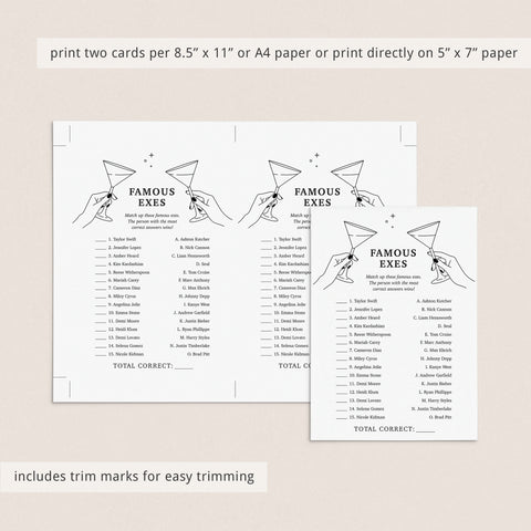 Divorce Party Games Bundle Printable | Divorce Celebration Ideas ...