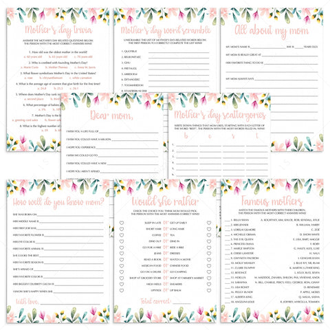 The Ultimate Mothers Day Activities Bundle for Family | Instant ...