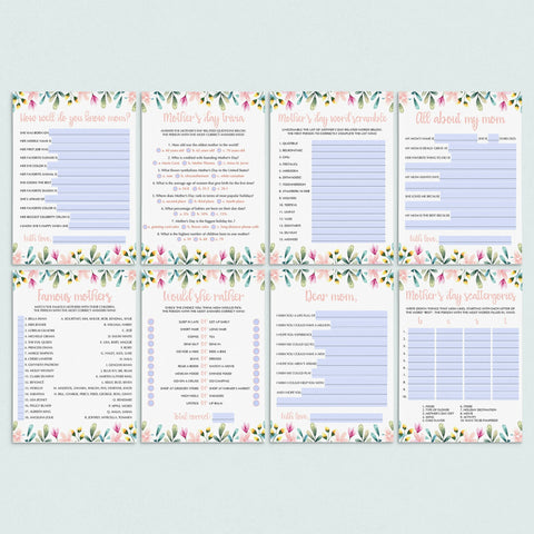 The Ultimate Mothers Day Activities Bundle for Family | Instant ...