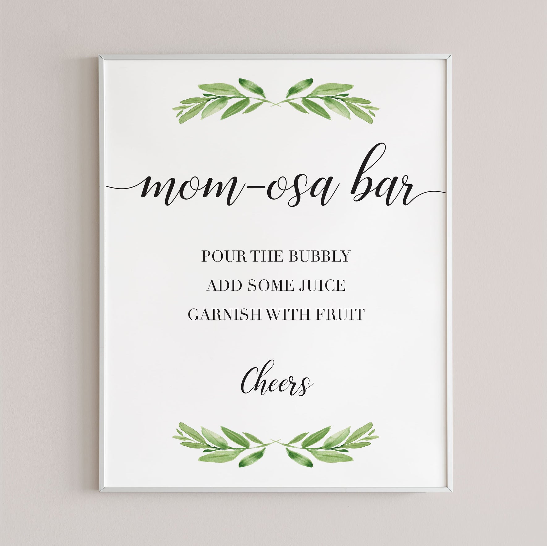 Momosa Bar Signs Printables Instant Download PDF files – LittleSizzle