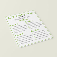 Fillable and Printable Games for Saint Patricks Day | Instant Download ...