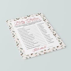 Merry Christmas Around the World Game Printable | Instant Download ...