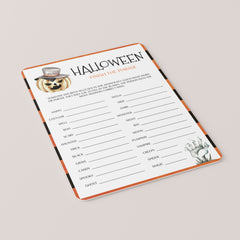DIY Halloween Game for Groups Finish The Phrase Printable – LittleSizzle