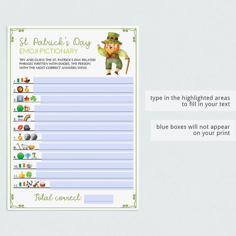 (Zoom) St. Patrick's Day Games for Groups | Instant Download – LittleSizzle