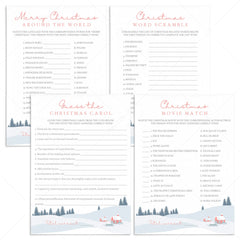 Winter Christmas Game Bundle Printable | Instant Download – LittleSizzle