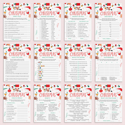 Ugly Sweater Party Games Printable | Ugly Christmas Sweater Party Ideas ...